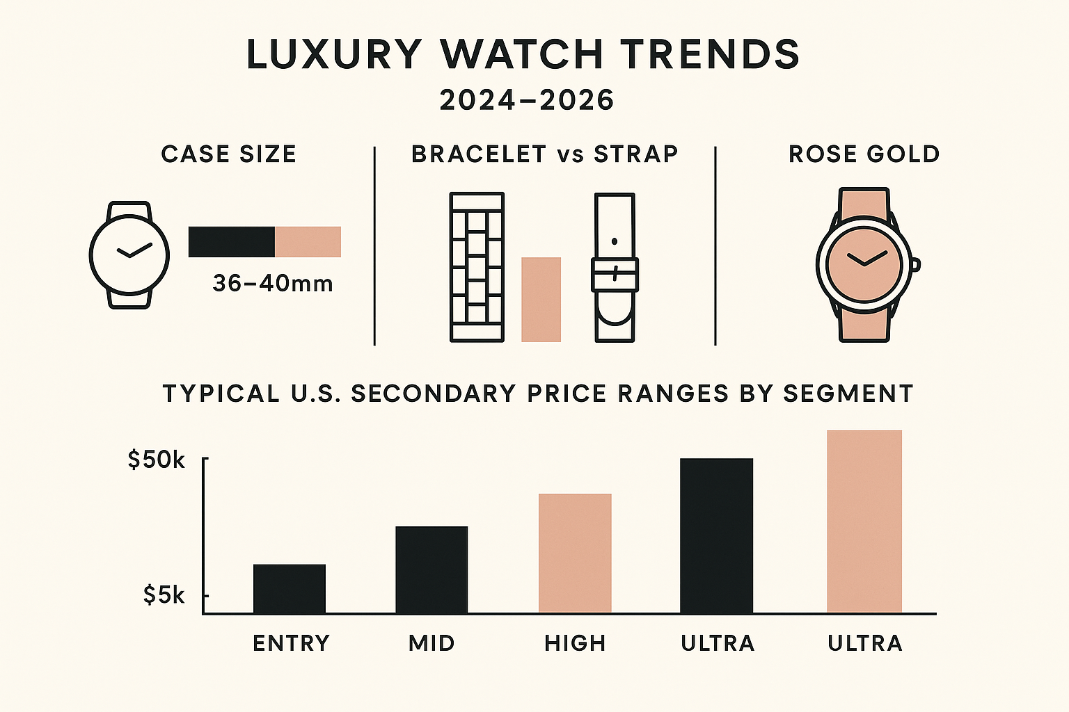 Luxury Rose Gold Watches: Buying Guide, Top Picks & Care